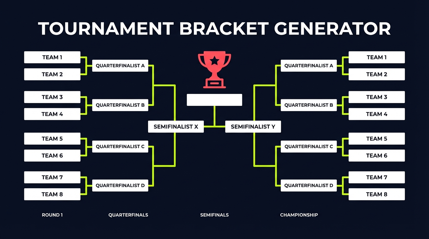 Tournament Bracket Generator - Free Online Bracket Maker | Rise